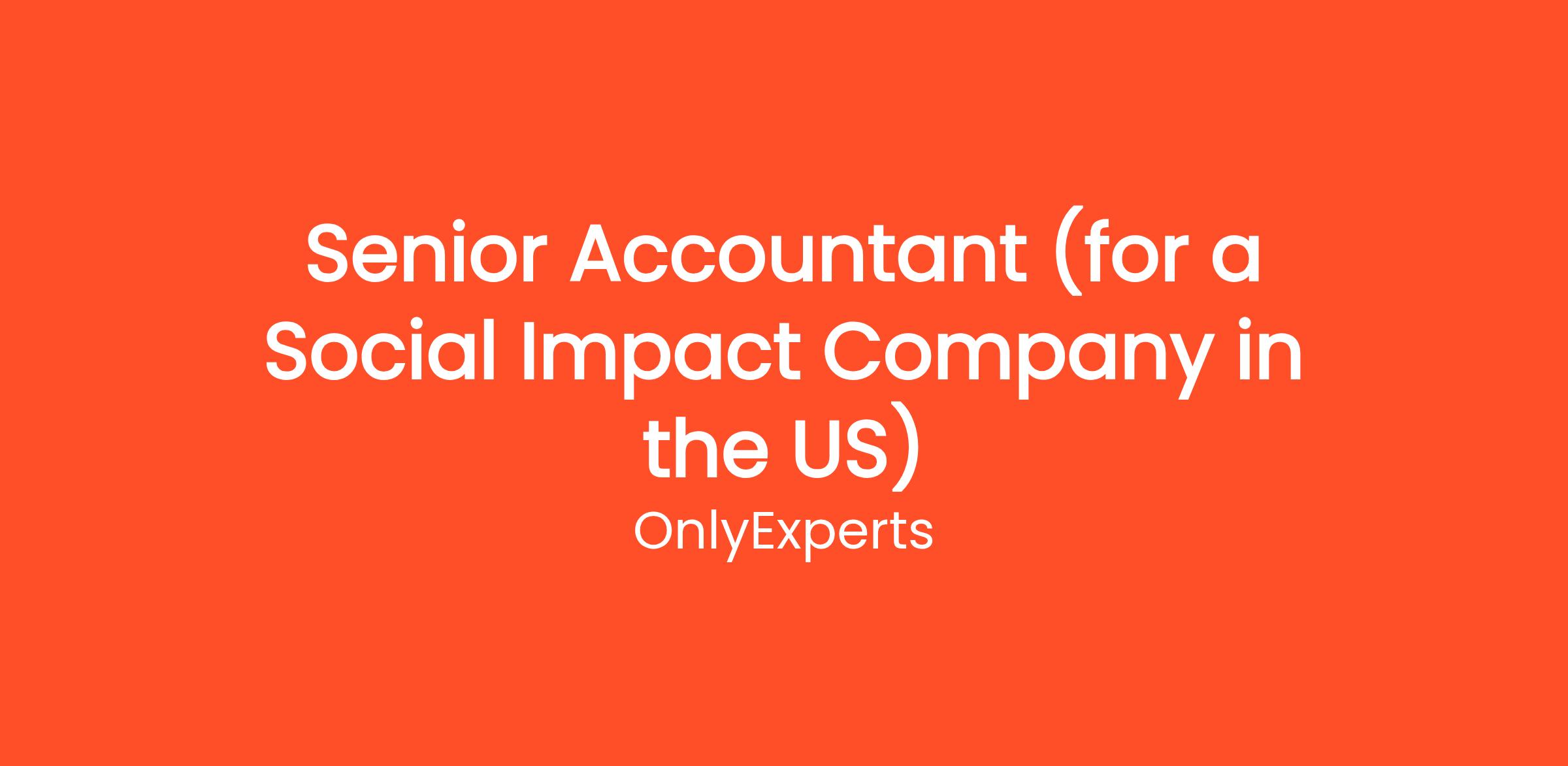 Senior Accountant | Remote Jobs Plus | Find & Post Remote Jobs Online